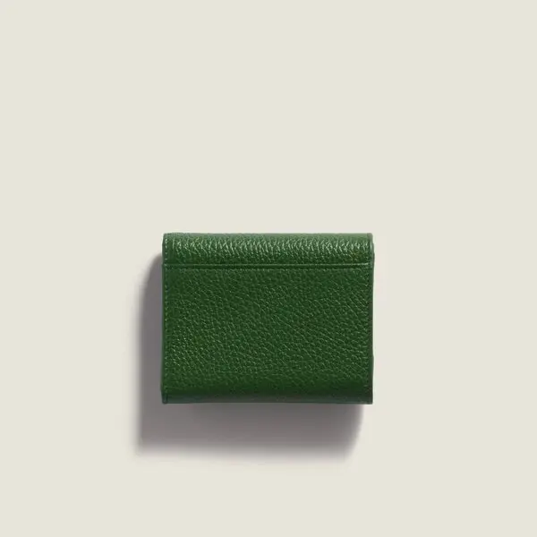 Miu Miu Small Leather Wallet - Larch Green | Editorialist
